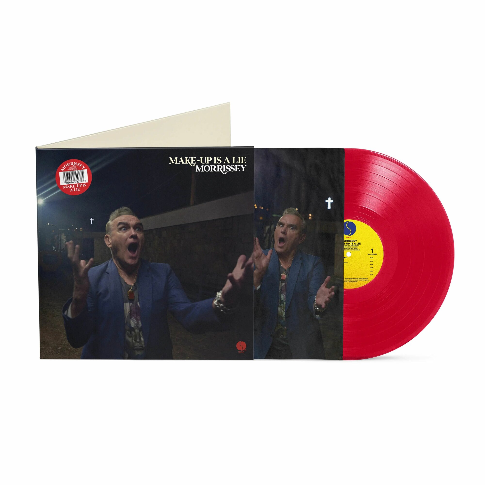 Виниловая пластинка Red /> Morrissey - Make-Up Is A Lie