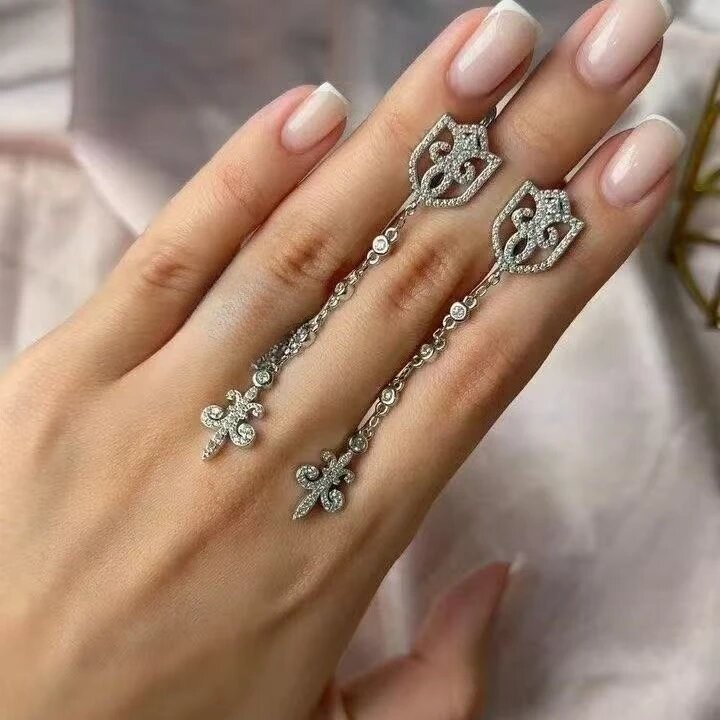 Серьги Wind Jiaqi