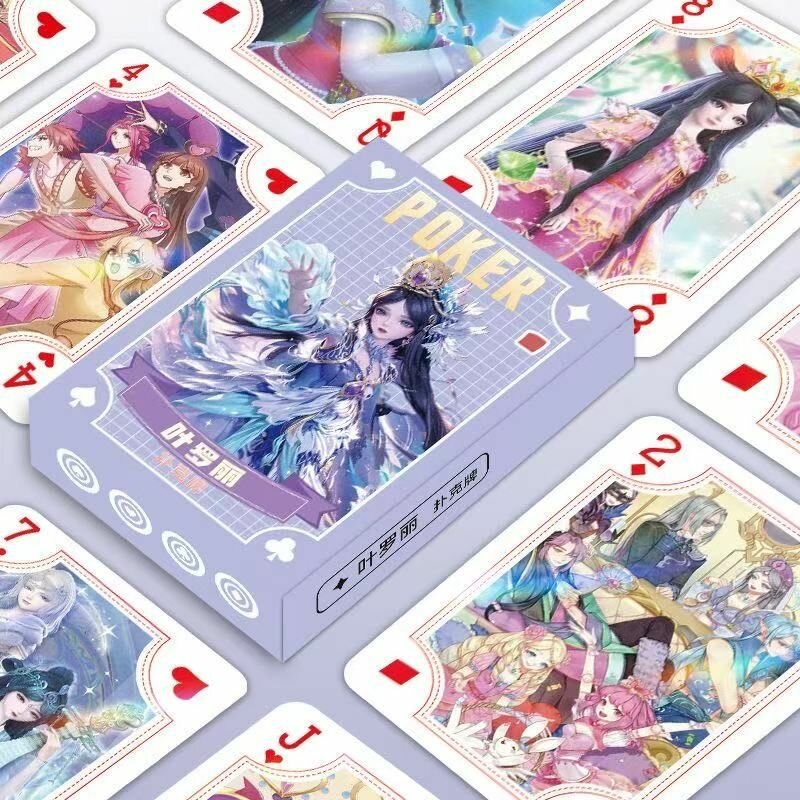 Карты игральные для покера, пластиковые, 54 шт, настольные игры, плотные, в поездке, с друзьями, в компании