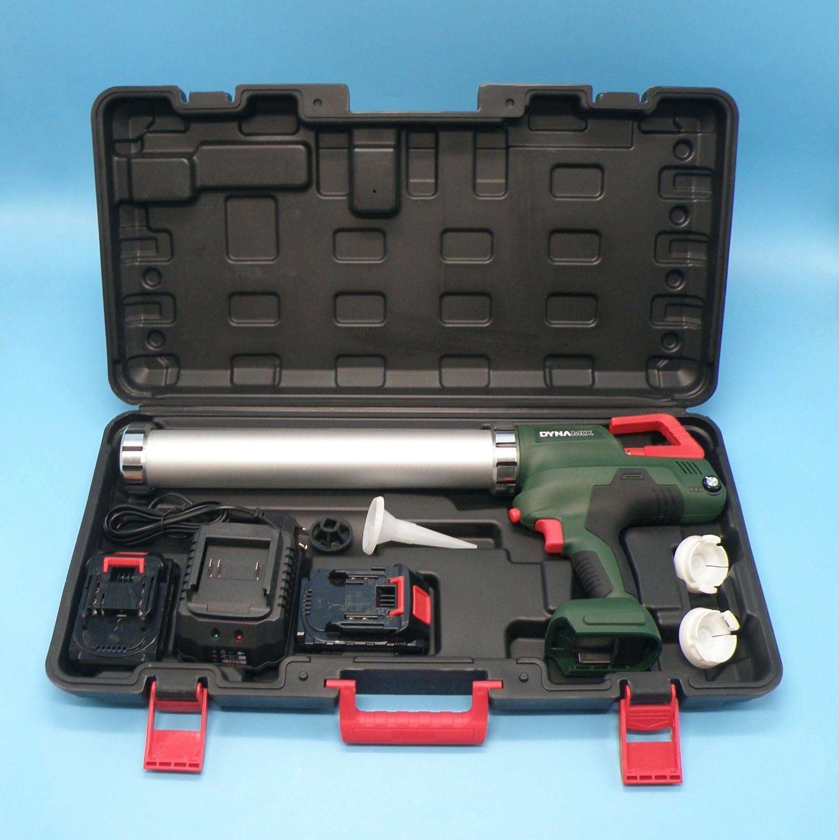 Пистолет для герметика Аккумуляторный, 600 мл, Закрытый