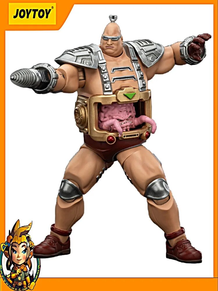 Аниме фигурки TMNT-Krang JOYTOY TMNT 1/18 Подарок модели