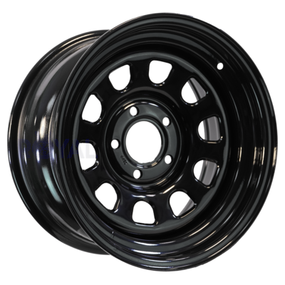 Штампованный колесный диск ZEPP 4x4 Land Rover Discovery 2, VW Amarok Semicircle 8x16/5x120 ET0 D75 Gloss Black (LTM)