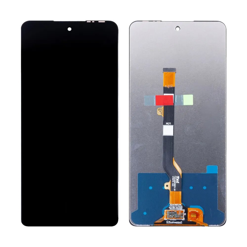 Дисплей для Tecno Pova 5 с тачскрином Черный - OR 1 шт. Запчасть для смартфона