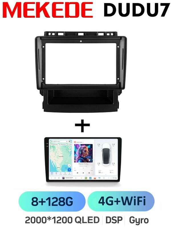 Магнитола 9" Mekede DUDU7 8/128 Gb для Subaru Forester 5 Impreza 5 2018-2023 carpay Android