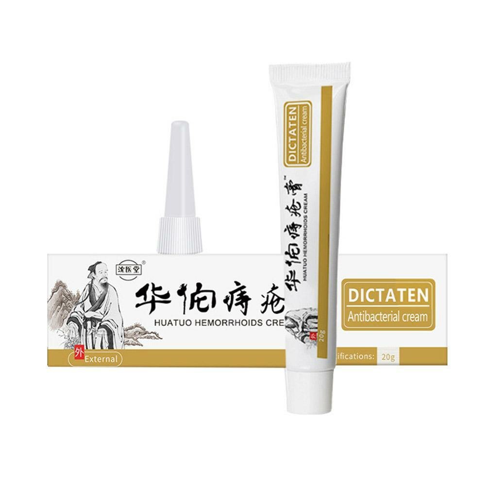 Китайская мазь от геморроя, крем от анальных трещин Dictamni