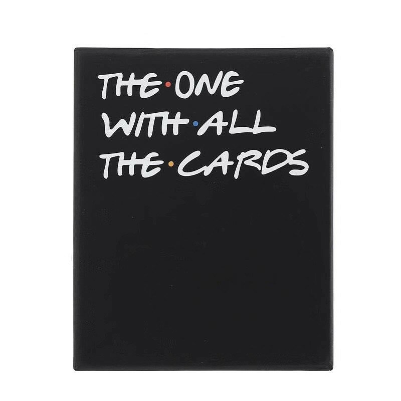 The one with all the cards интерактивная карточная игра для группового развлечения и общения black