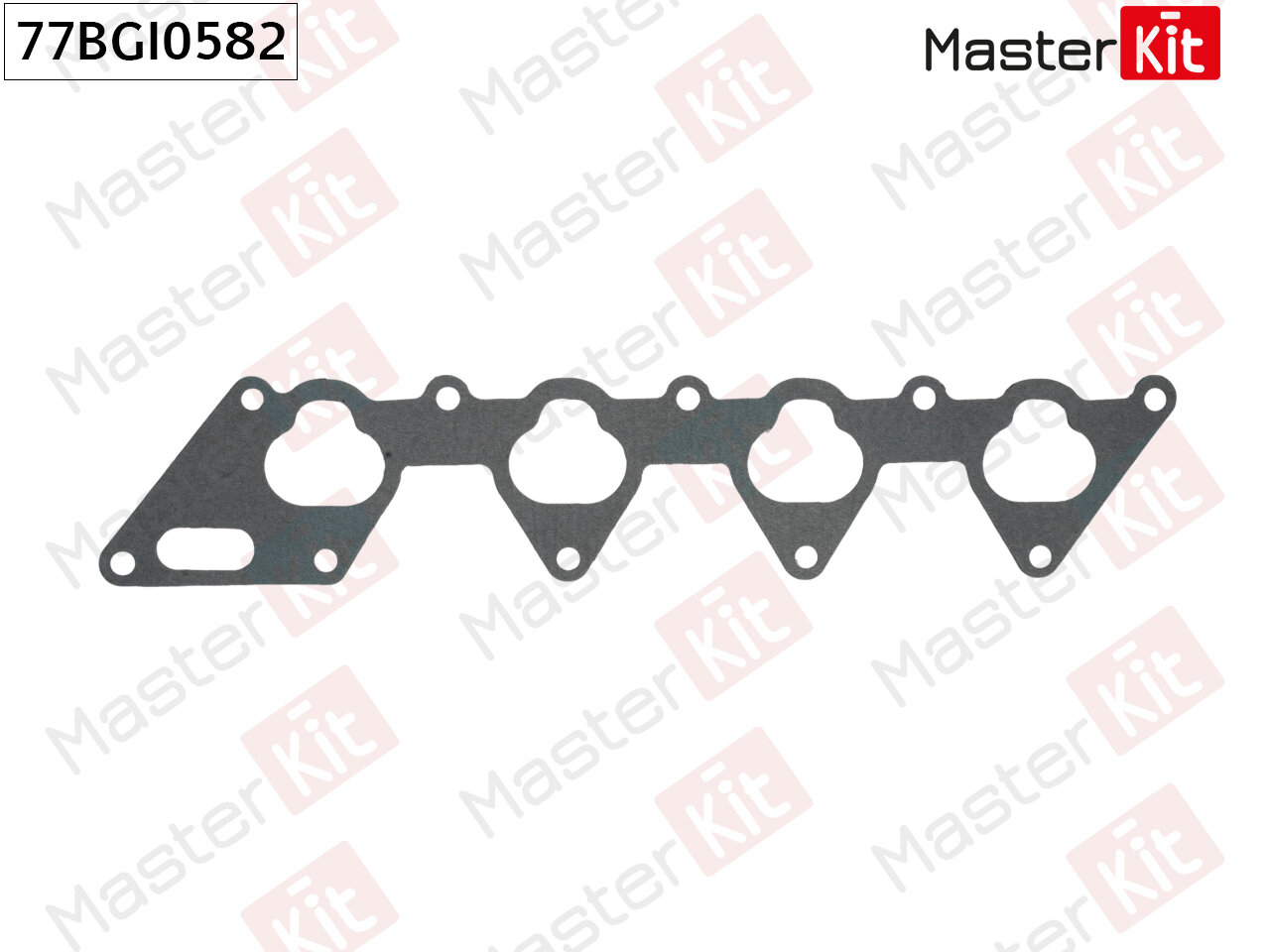 Прокладка впускного коллектора Mitsubishi LANCER VI CJ-CP 4G63 SOHC 8V MasterKit 77BGI0582