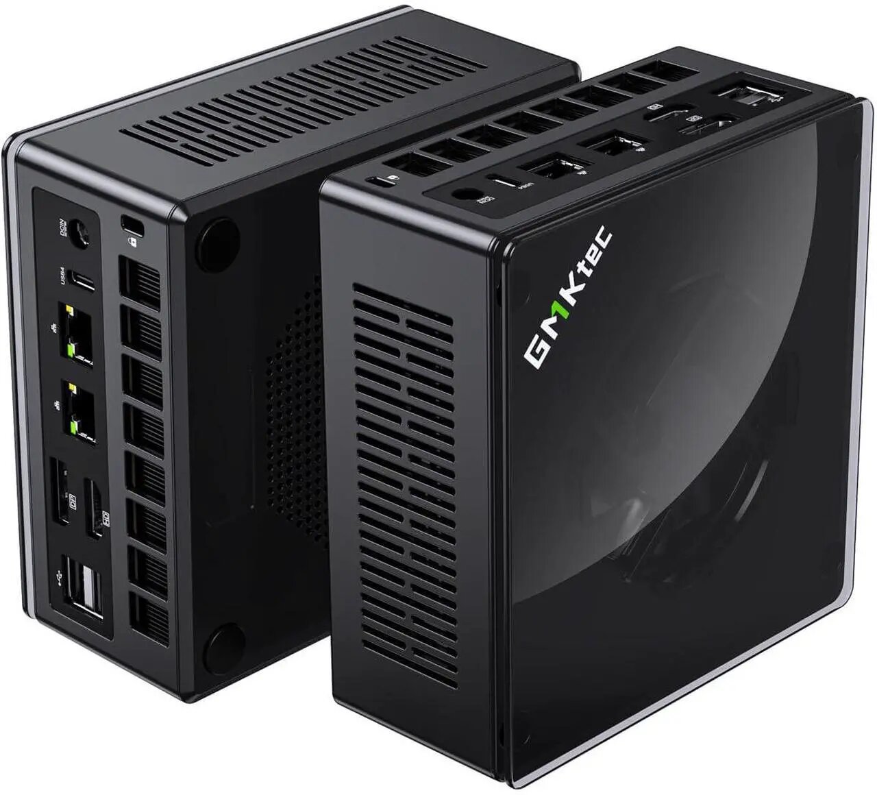 GMKtec K8 PLUS Mini PC, AMD R7 8845HS, 0 ГБ RAM, 0 ГБ SSD, Radeon 780M Graphics, Type-C USB 4.0