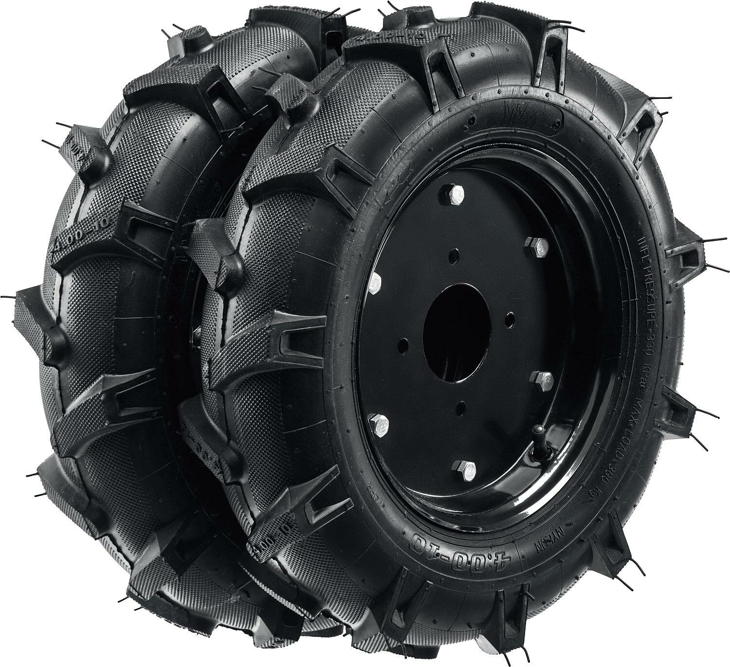 Колесо для мотоблоков ЗУБР КП-2, пневматическое, внешний диаметр 500 мм (707106-2)