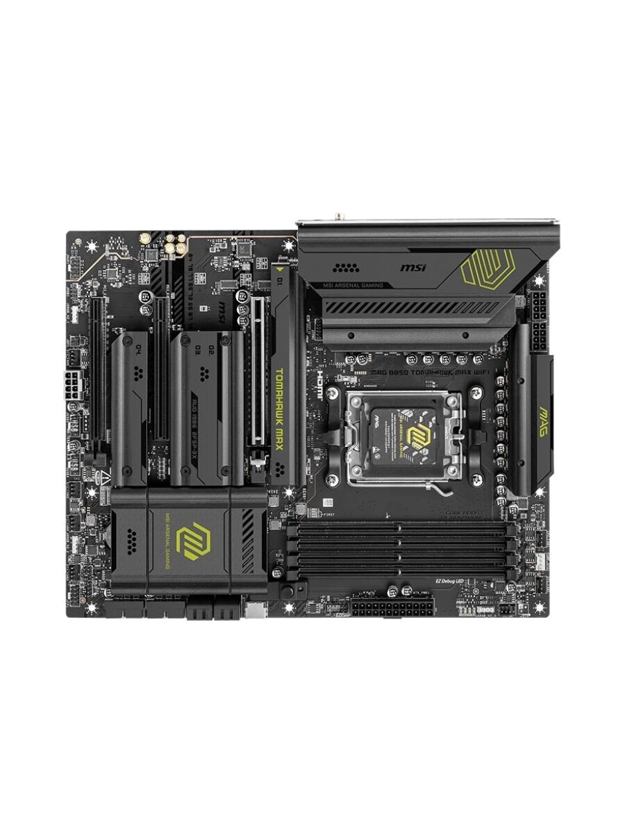 Материнская плата MSI MAG B850 TOMAHAWK MAX WIFI , SocketAM5, AMD B850, ATX
