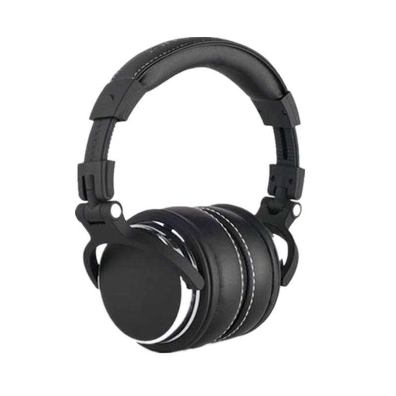 Перекрывающиеся беспроводные наушники Bluetooth с двойным слоем титановой мембраны и сбалансированным звуком в трех