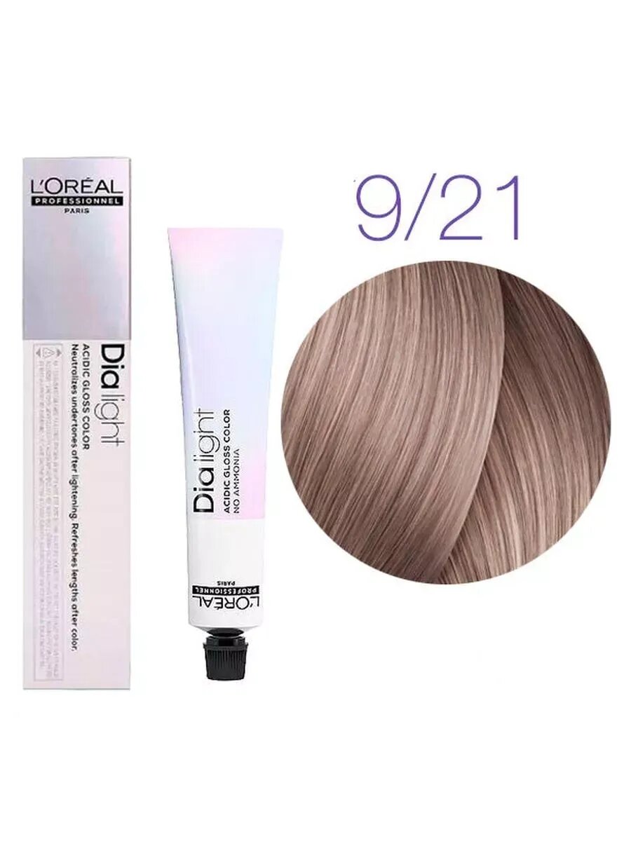 Loreal Dia Light 9.21 - Диалайт 50 мл — фото 1