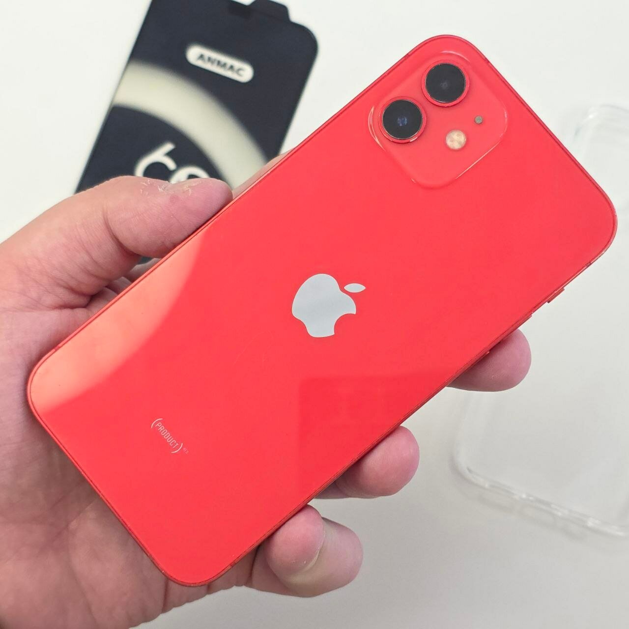 Смартфон Apple iPhone 12 128 ГБ, nano SIM+eSIM, (PRODUCT)RED