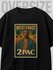 Футболка PRINTSHOT, 1 шт., размер S, черный