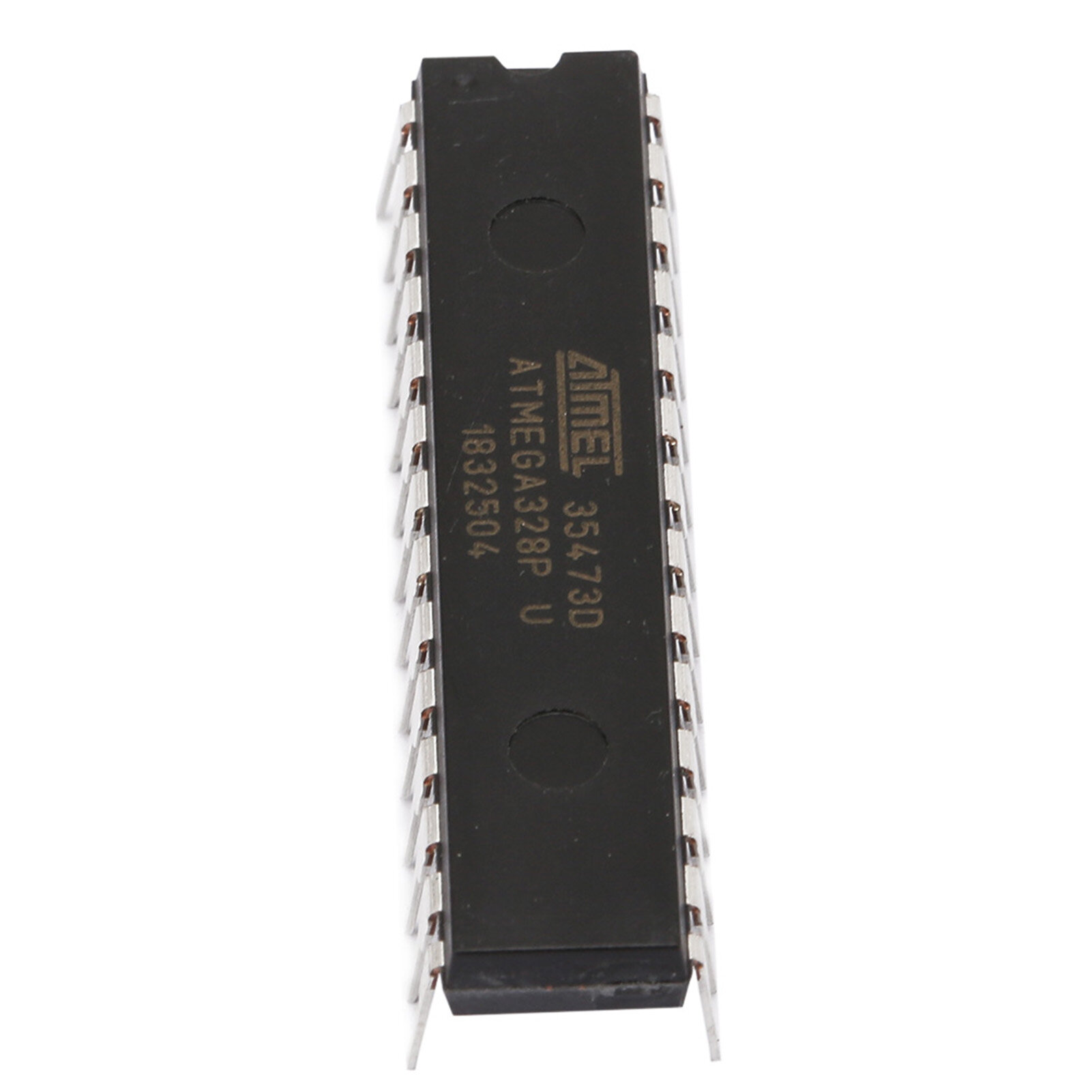 Микроконтроллер DIP28 IC Chip Flash 8Bit CMOS, поддерживающий I2C SPI UART/USART, ядро AVR, ширина шины данных 8 бит, объем программной памяти 32KB, напряжение работы 2.7 V - 5.5 V, температура работы -40-85℃, размер 45*19mm, 1 шт.