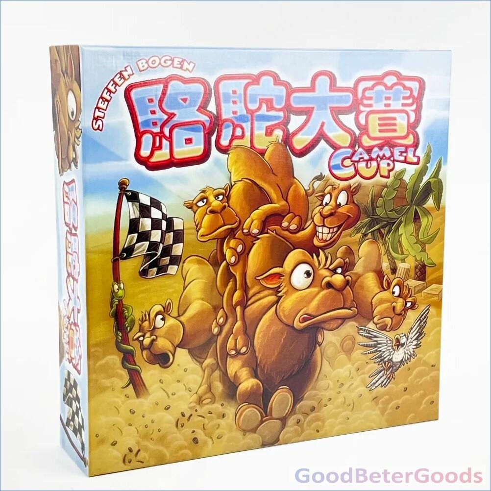 Camel Up: Карточная Гонка Верблюдов Вечеринка 2-8 Игроков 20-30 мин Бестселлер!