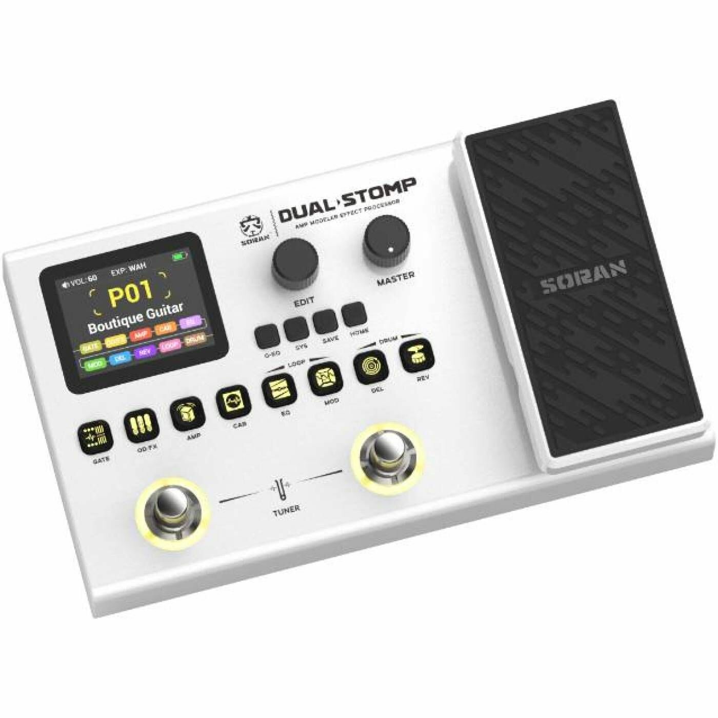 Гитарный процессор SORAN JME-01 Dual Stomp Multi-Effects Processor — фото 1