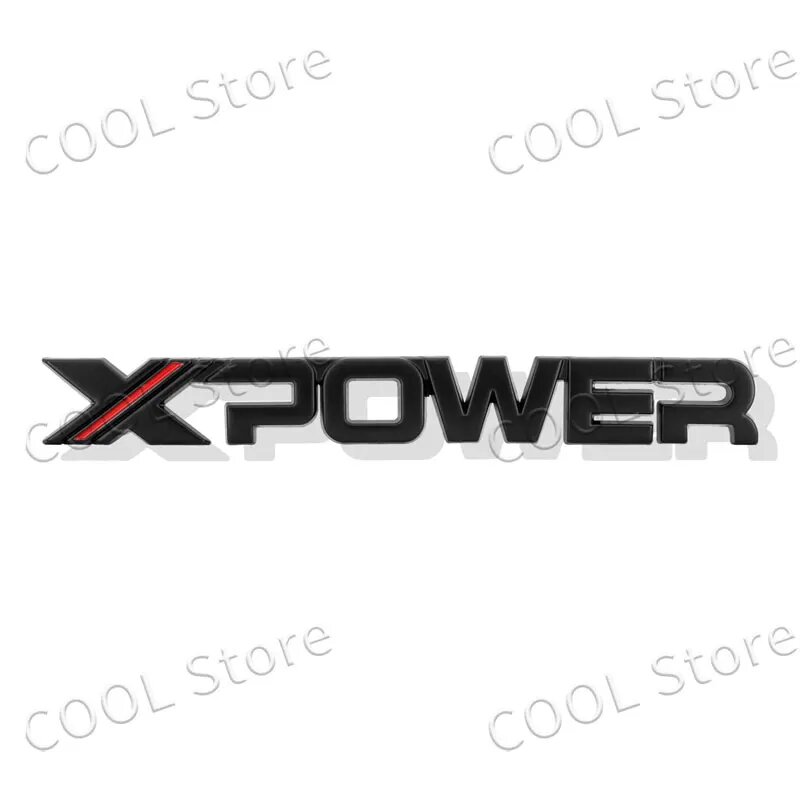 3D металлический логотип XPOWER, цвет 7