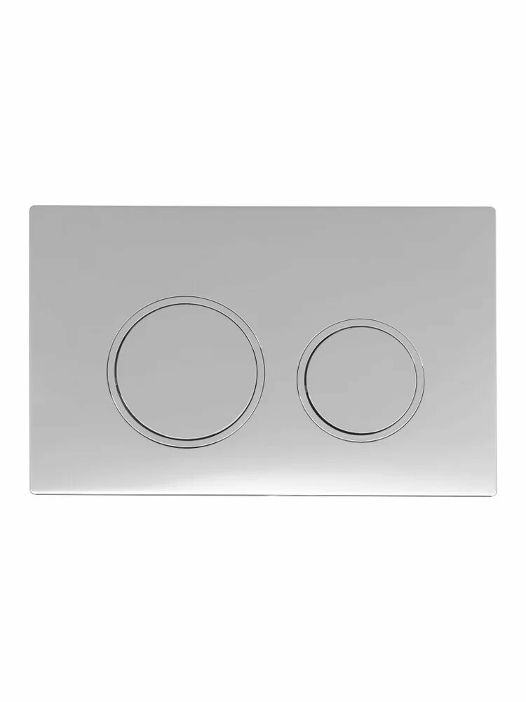 AQ-PRO-02CR Кнопка смыва AQUANET двойная АВC хром (346766)