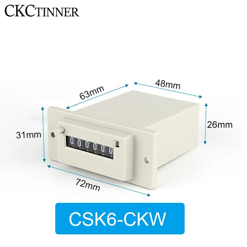 Электромагнитный счетчик импульсов CSK 5-CKW DC24V — фото 1