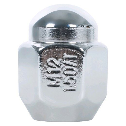 Гайка колеса М12 х 1,5 конус L=30мм S=21мм закрытая хром Hyundai