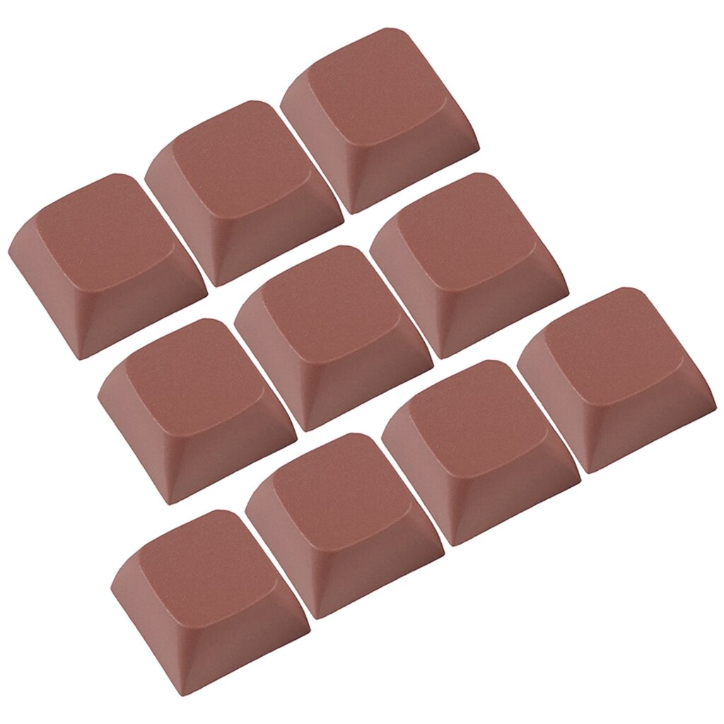 10шт толщиной PBT -Keycaps xda2 Высота 1U Ball Keycap для механической клавиатуры и программистов