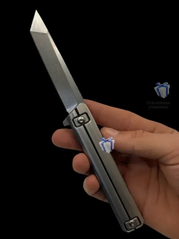 Складной нож D2 Tanto для туризма и выживания с металлической рукоятью
