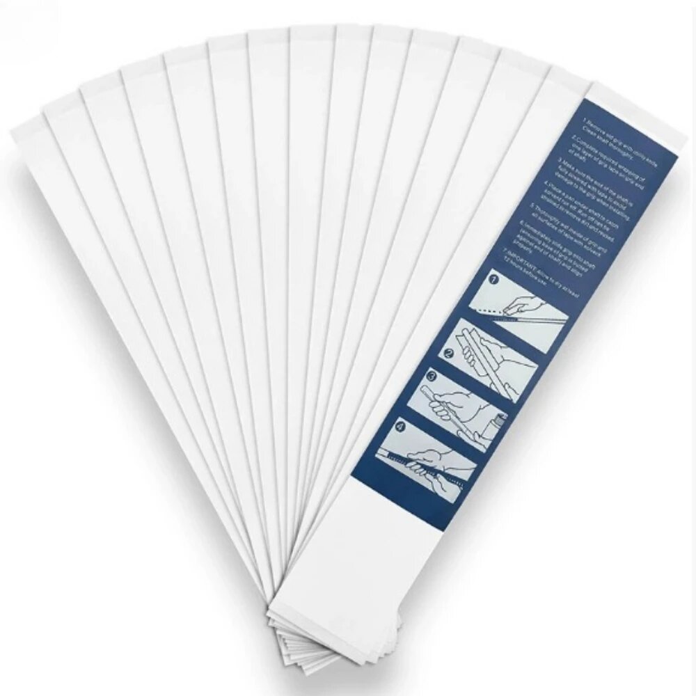 Двусторонняя клейкая лента для гольфа 22x5 см, профессиональная лента для захвата клюшки для гольфа для лучшего режима и контрольных принадлежностей