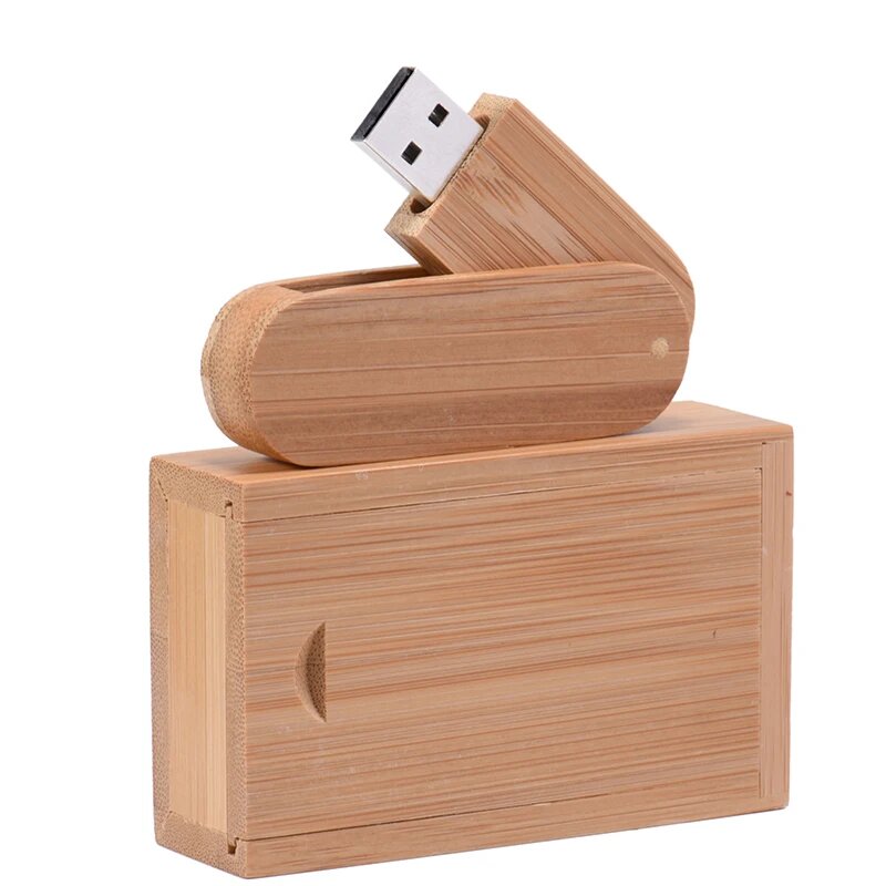 Деревянная USB-флешка JASTER 32GB, Carbonized с коробкой