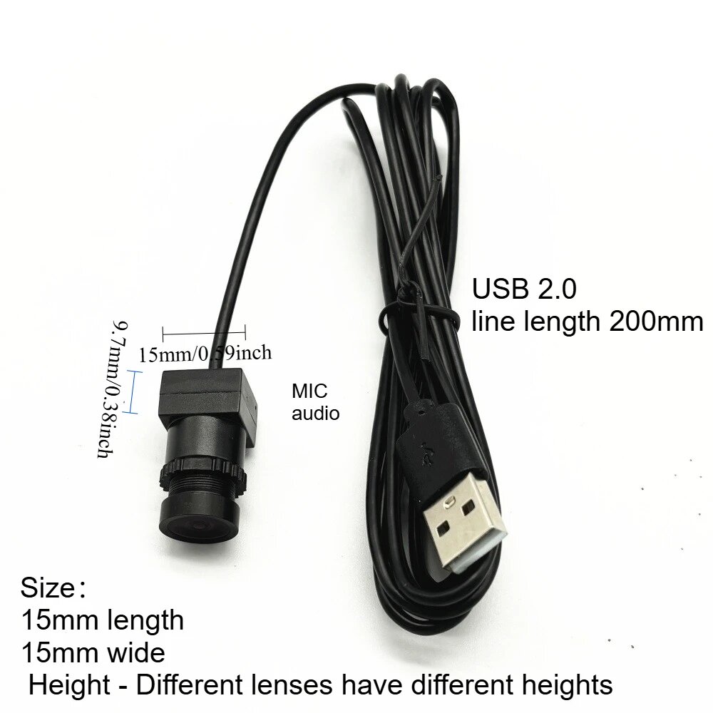 1080P Мини-камера USB-видеокамера с разъемом Type-C для Android, камера Plug & Play, компактная и портативная, широкопольная ручная мини-камера- рекордер-5MP USB
