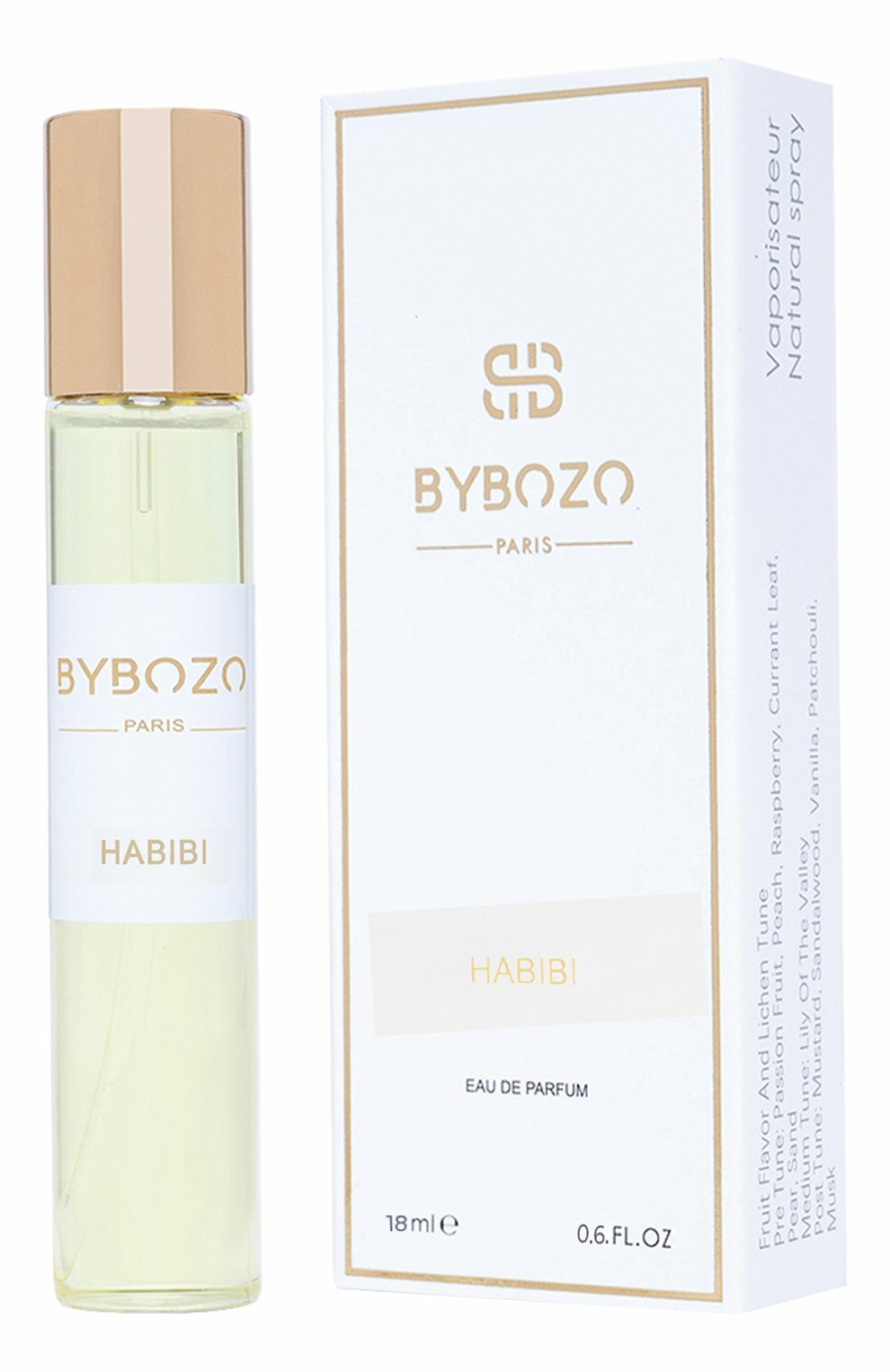 BYBOZO Habibi парфюмерная вода 18 ml