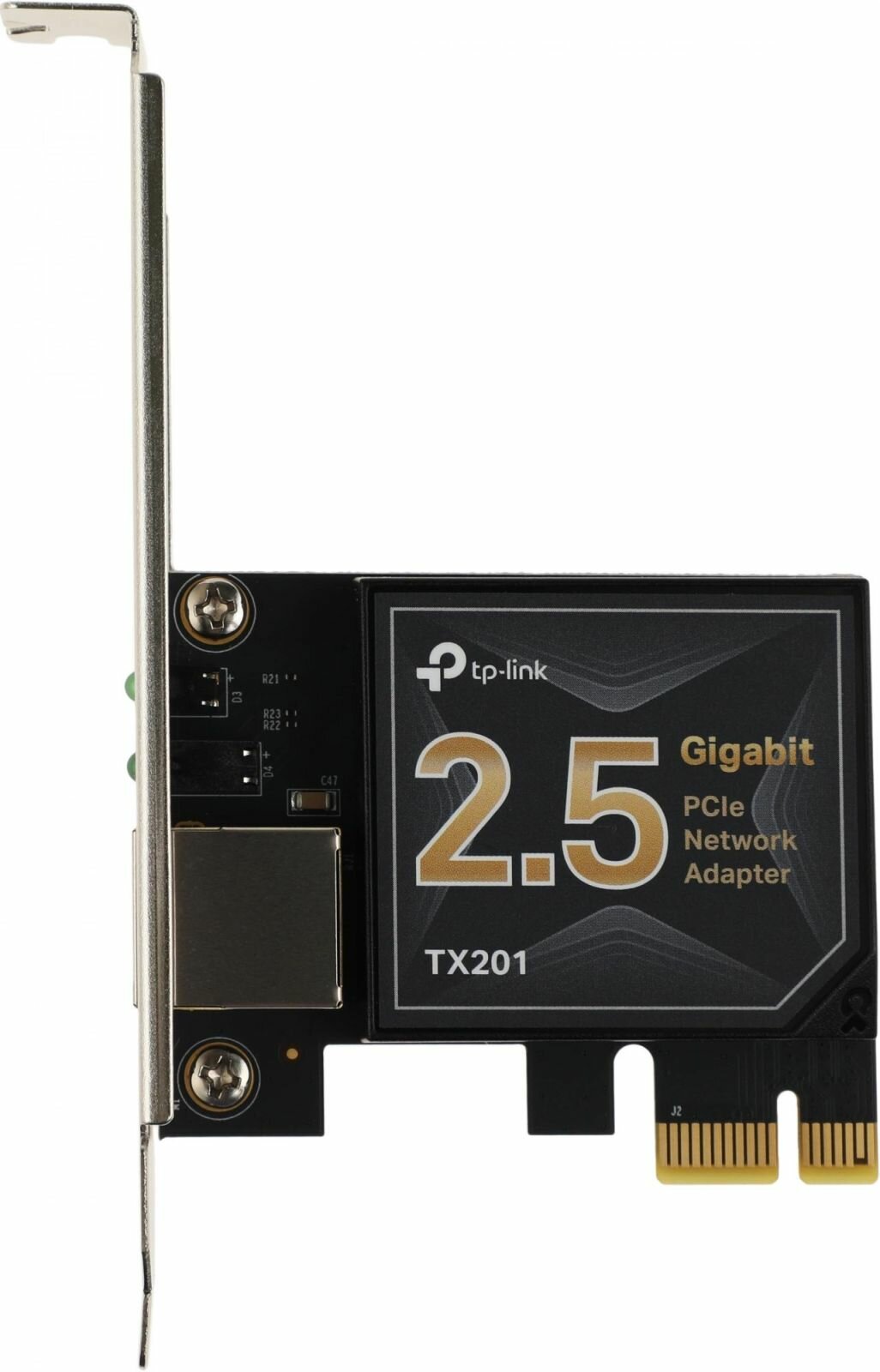 Сетевой адаптер TP-LINK 2,5G Ethernet, PCI Eхpress, корпус пластиковый (TX201)