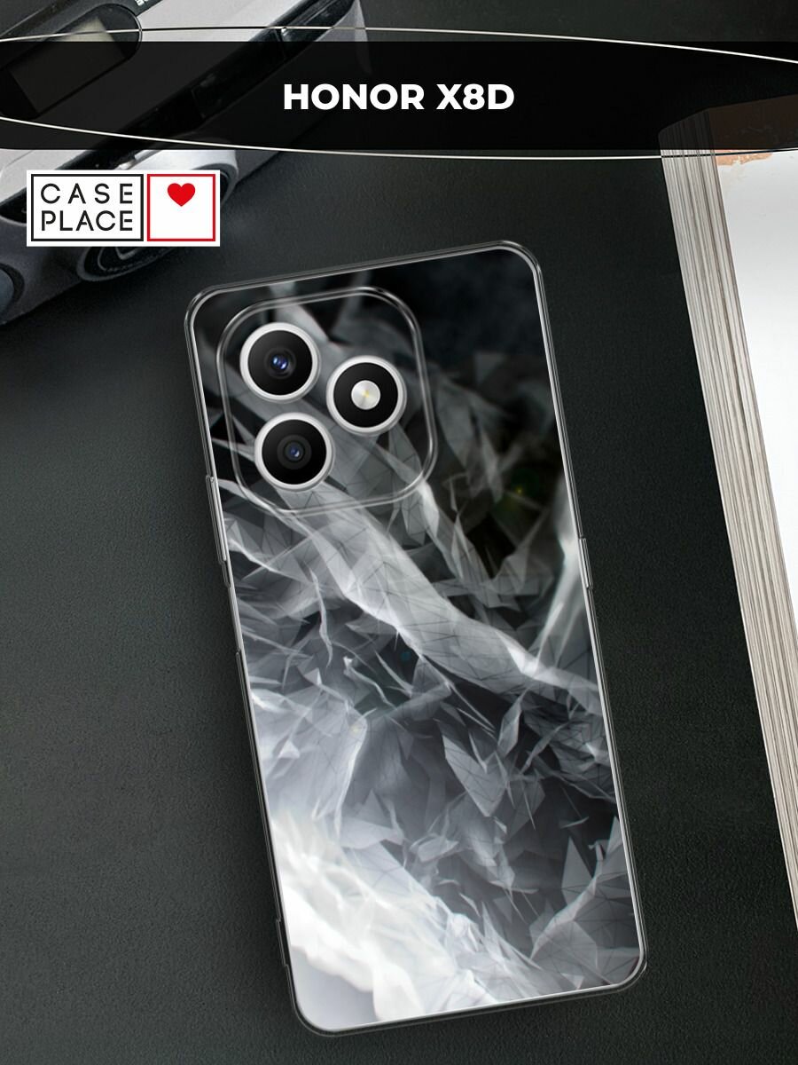 Силиконовый чехол на Honor X8d / Хонор X8d с принтом Абстракция 9