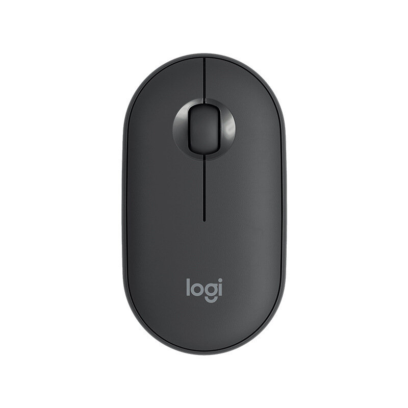Logitech Pebble Беспроводная сенсорная мышь с технологией Bluetooth и тихим режимом, офисное и деловое использование,