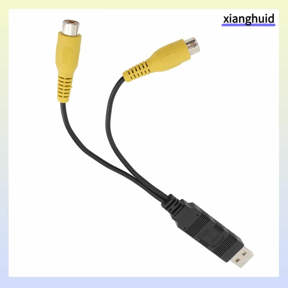 USB в CVBS адаптер (USB→2 RCA) для Android магнитолы — вывод видео на головной и потолочный экран, Xianghuid AV