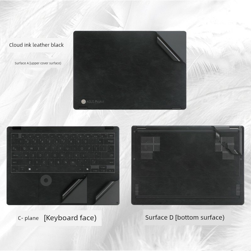 Подходит для кожаной защитной пленки ASUS ProArt 13, пленки из микрофибры для 16-дюймовых ноутбуков, однотонной