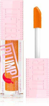 Блеск для губ Maybelline New York Lifter Plump, оттенок 008 Hot Honey, 5,4 мл