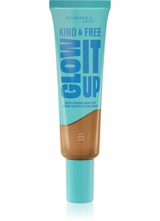 Тональный крем Rimmel Kind & Free Glow It Up, оттенок 410 латте, 30 мл