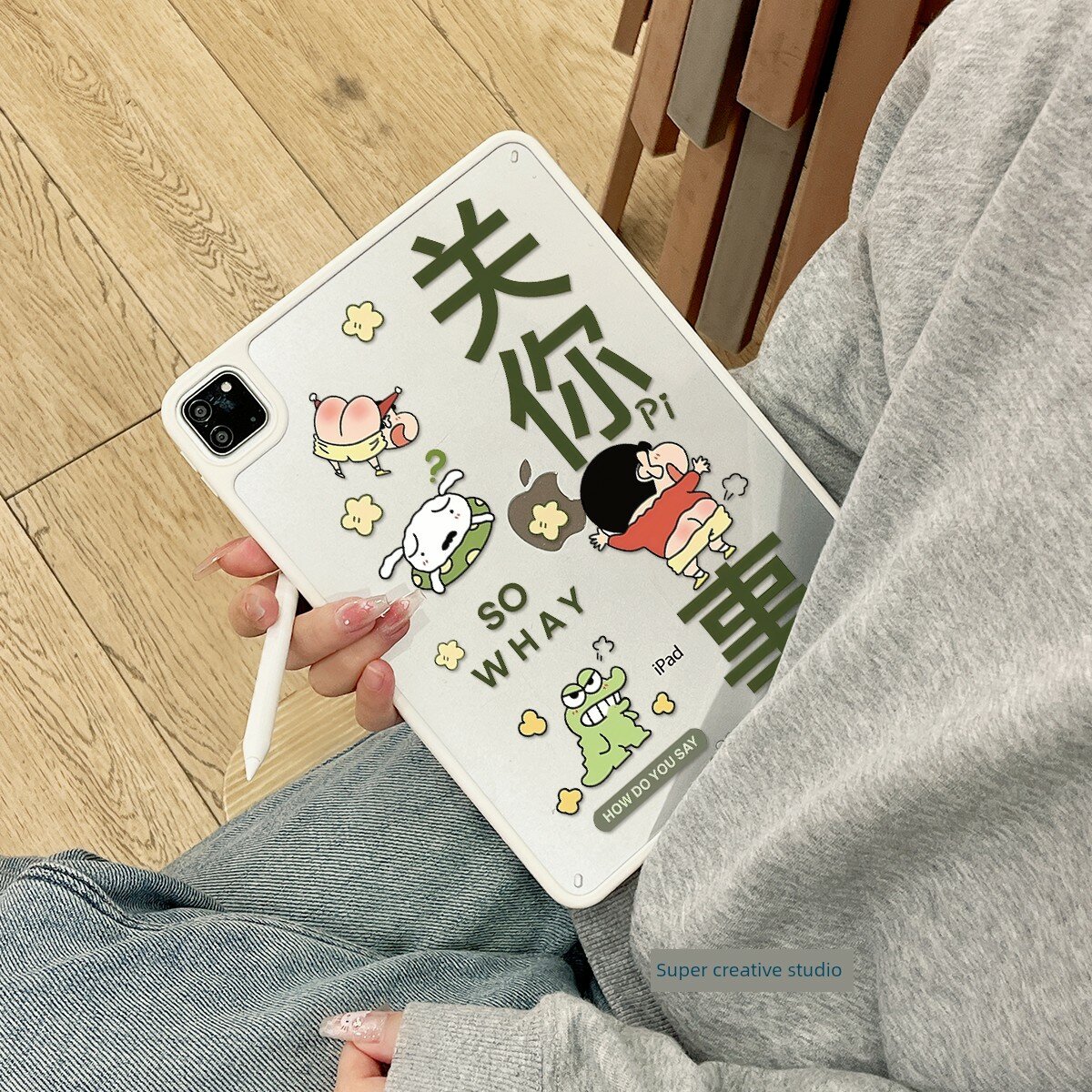 Супер креативный и подходящий для iPad 9-го поколения 11A16 защитный чехол, для 10-го поколения 10.9, милый чехол