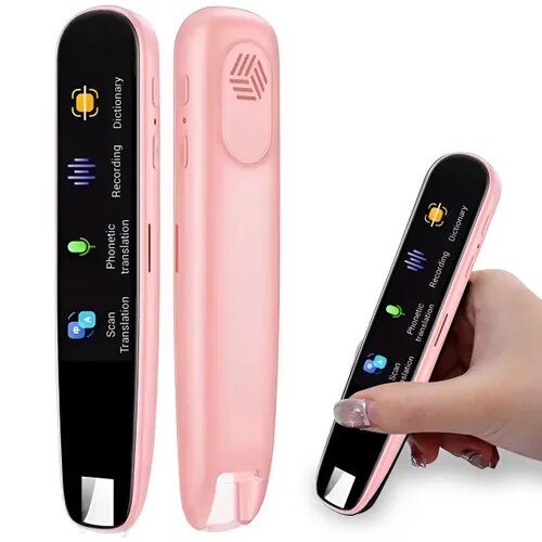 Переводчик сканер UZZDSS, розовый, High Quality-Pink