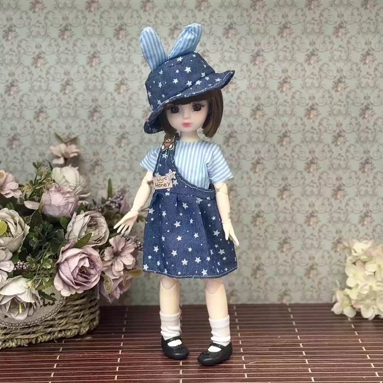 30 см комплект одежды для куклы BJD для девочек, замена одежды для куклы, подарок на день рождения