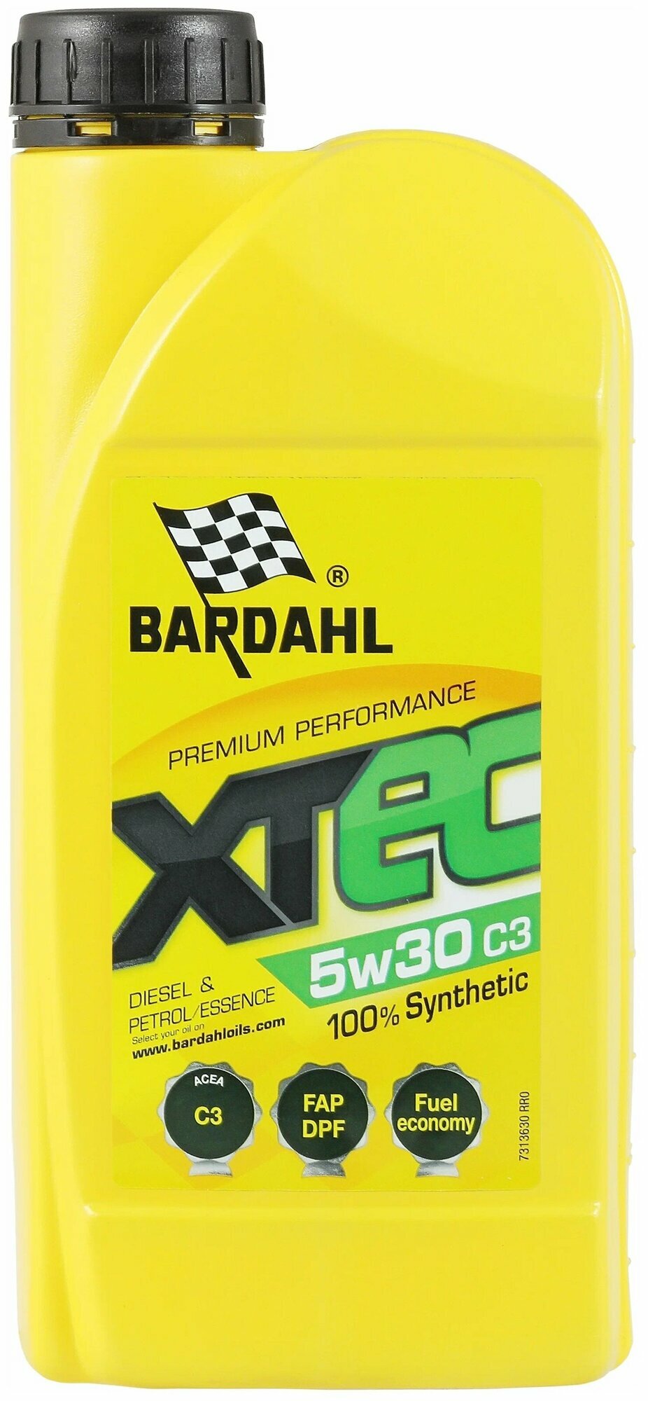 Масло моторное Bardahl XTEC 5W30 синтетическое 1 л 36301