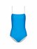 Купальник 5PENING Contrast-trim swimsuit, размер 44, синий