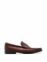 Лоферы MAGNANNI Leather penny loafers, размер 46, brown