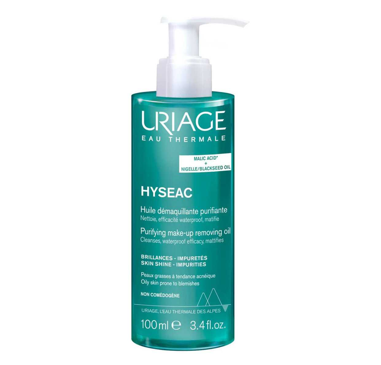Uriage Очищающее масло для снятия макияжа Hyseac Purifying Oil 100мл