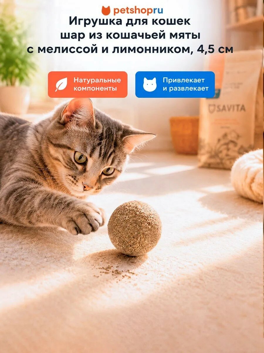 Мятный шар с мелиссой и лимонником, 50 г