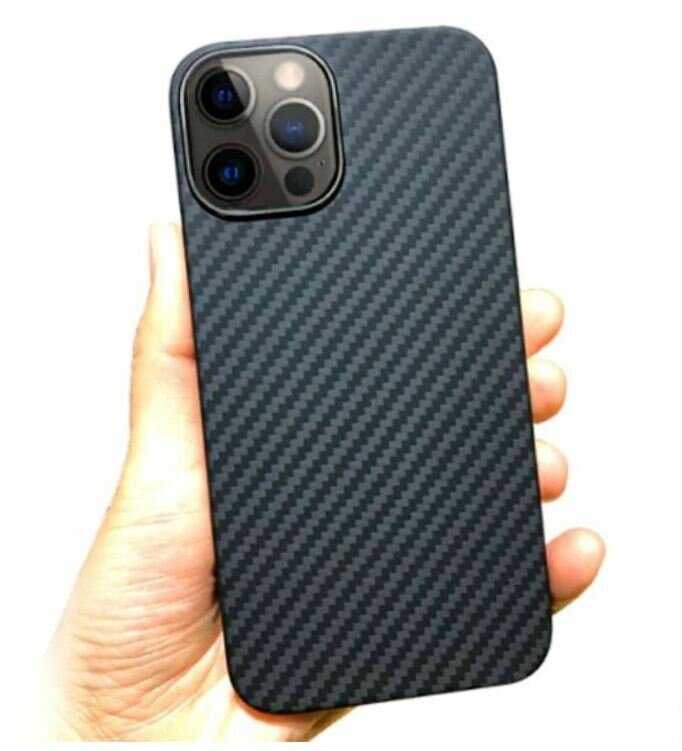 Чехол Kevlar для iPhone 12/12 PRO, черный
