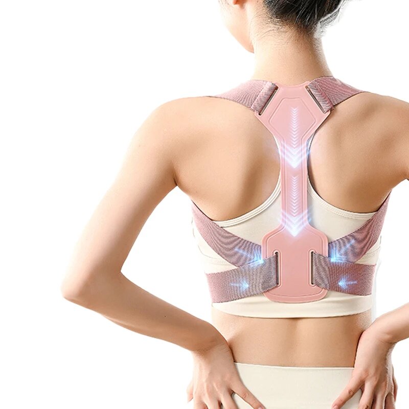 Невидимый дышащий пояс для поддержки спины Розовый, S, pink