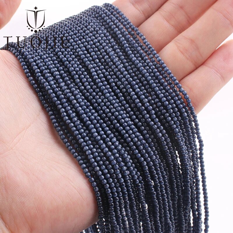 Стеклянные бусины "кошачий глаз" 2 мм, 875 900 шт. 2mm(10 strands), 9. drak grey