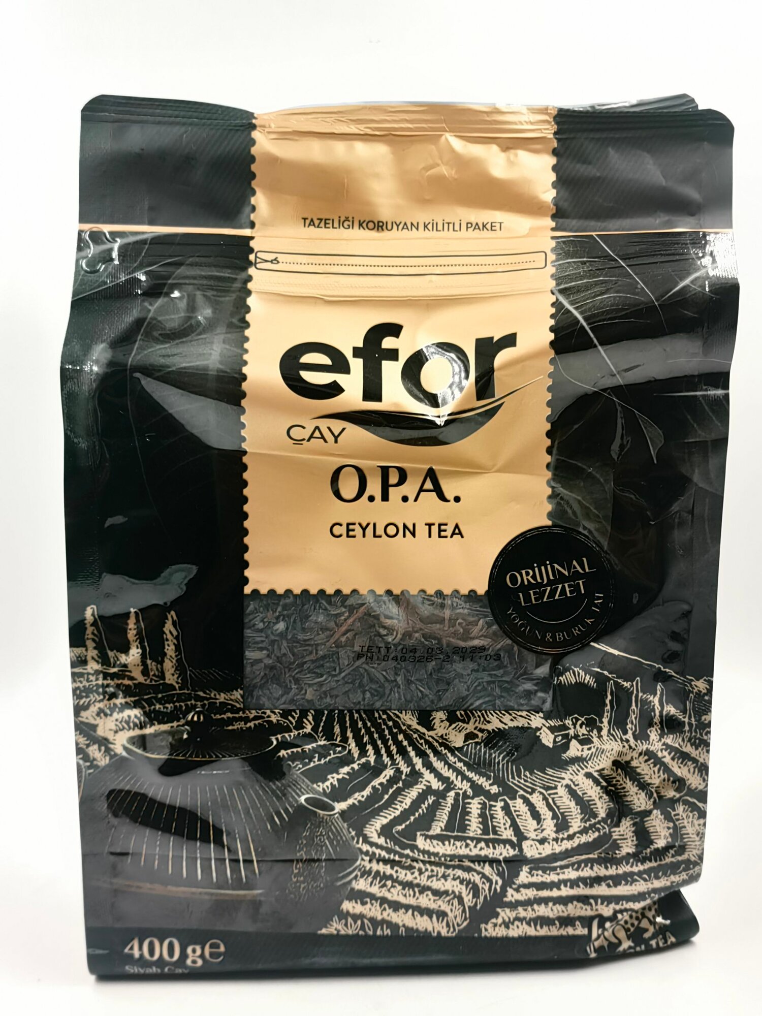 Черный цейлонский чай Efor Opa 400 г (Турция)